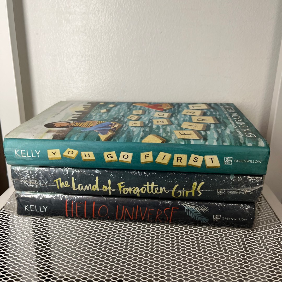 Erin Entrada Kelly HB Books- Hello, Universe & You Go First & The Land ...