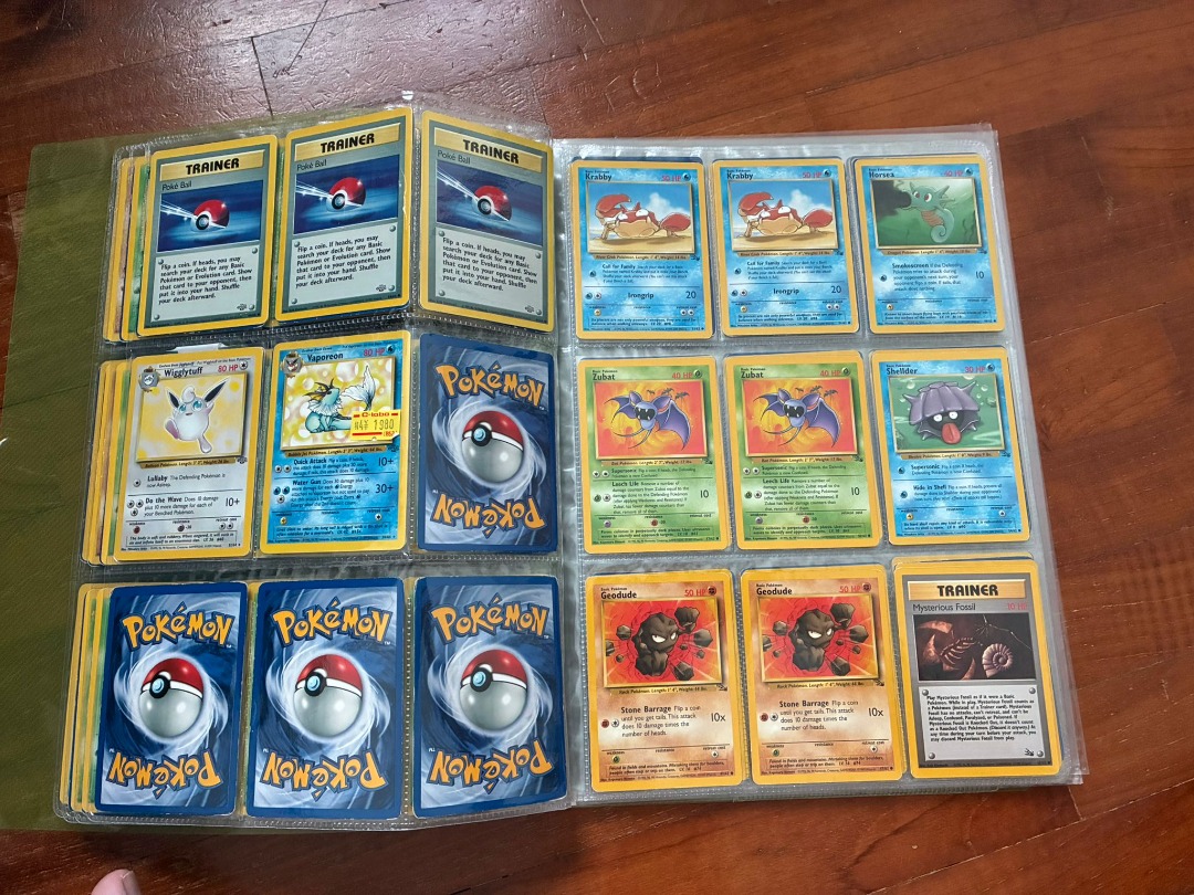 Fossil Pokemon Cards - Limited left!, Hobbies & Toys, Toys & Games on ...