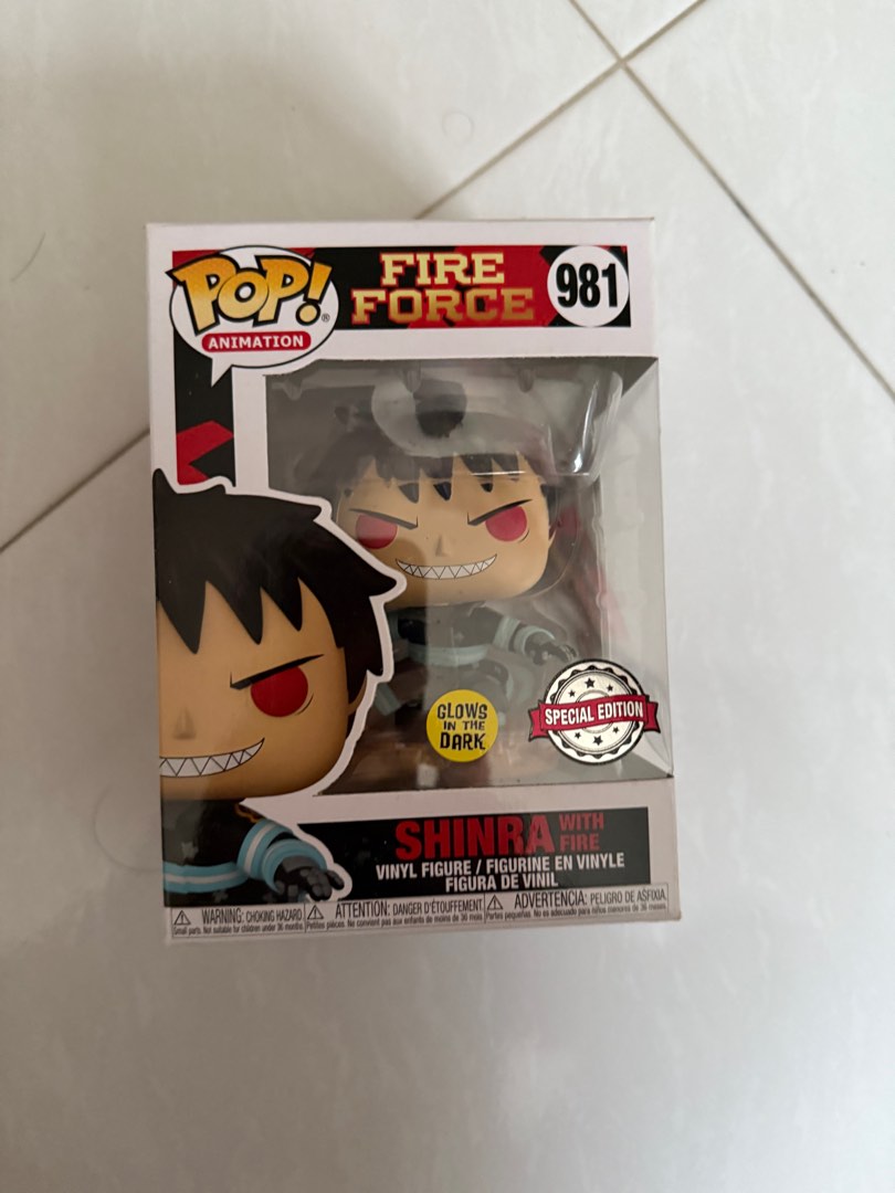 Funko Fireforce Shinra, Hobbies & Toys, Toys & Games on Carousell
