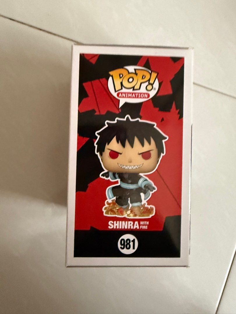 Funko Fireforce Shinra, Hobbies & Toys, Toys & Games on Carousell