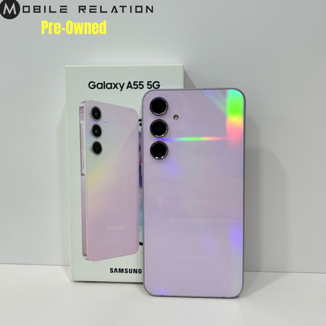 Galaxy A55 5G Awesome Lilac 256GB, Mobile Phones & Gadgets, Mobile ...
