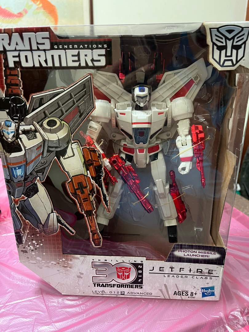 Hasbro 2014 Transformers Generations Jetfire Leader Class Photon Missle ...