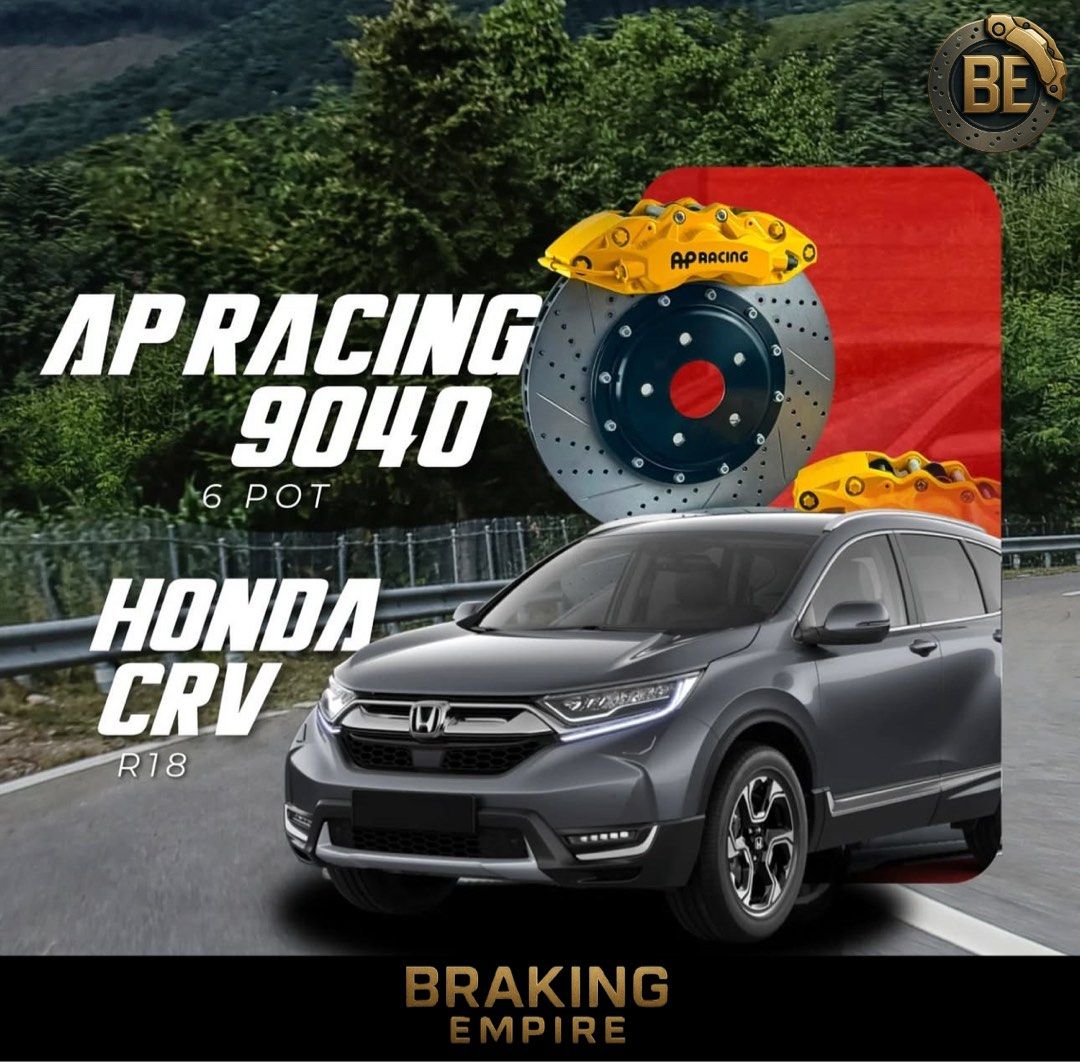 Honda CR-V Brand New AP Racing CP9040 6-Piston Big Brake Kit ...