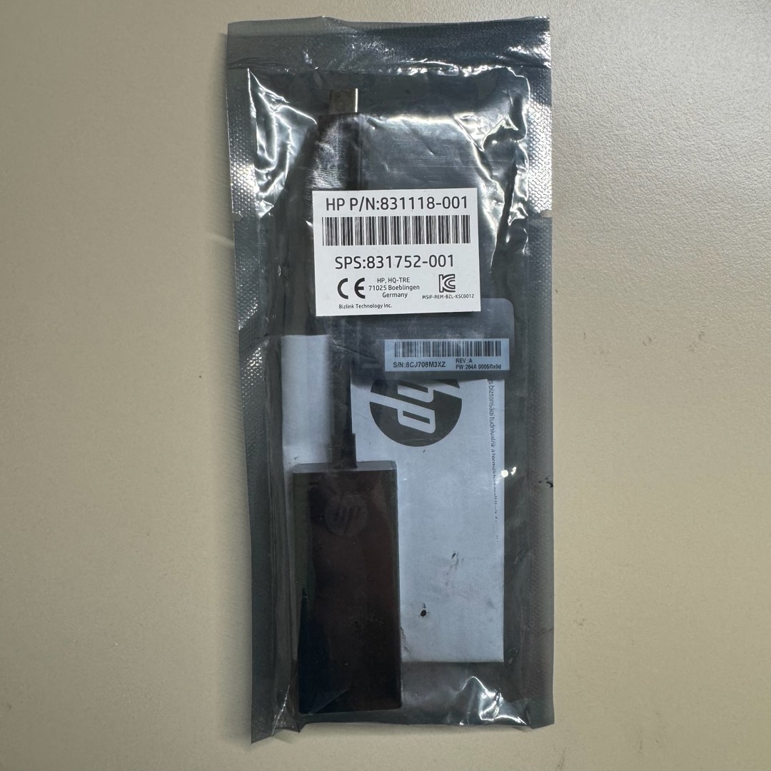 HP USB-C to HDMI 2.0 Adapter (Free delivery), Computers & Tech, Parts ...