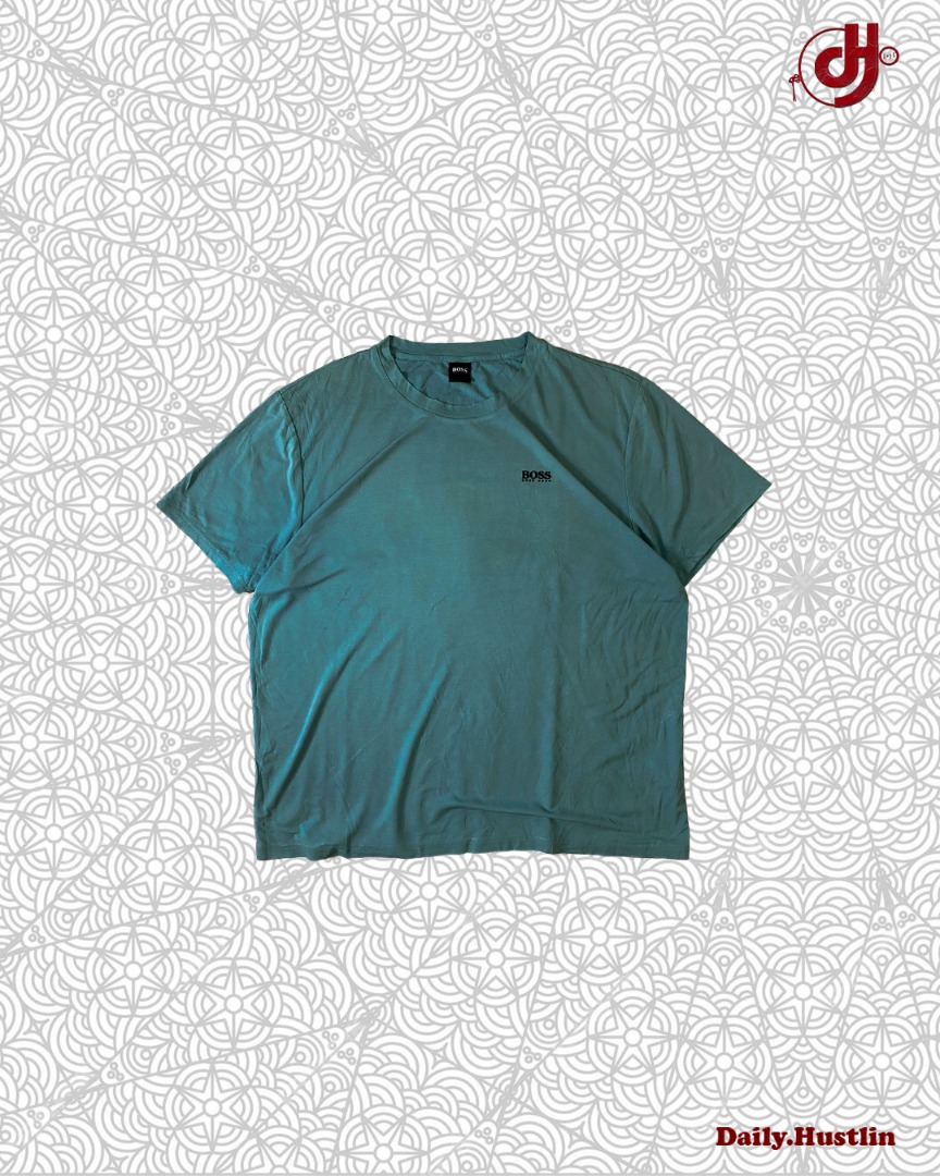 HUGO BOSS SIDE RUBBER LOGO SCRIPT, Men's Fashion, Tops & Sets, Tshirts ...