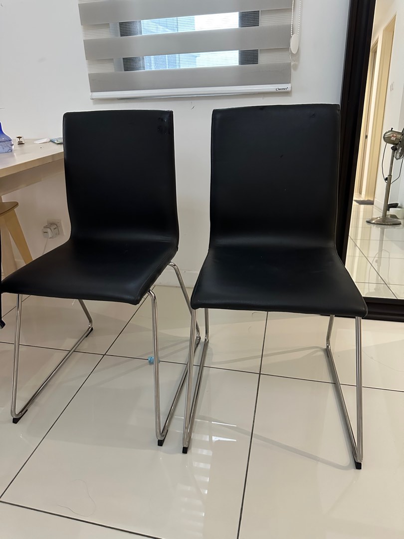 Ikea Lillanas Dining Chair, Furniture & Home Living, Furniture, Chairs ...