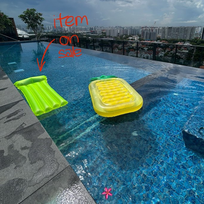 Intex - Inflatable Pool Bed, Sports Equipment, Other Sports Equipment ...