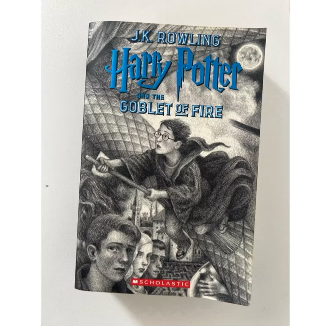 J.K Rowling Harry Potter And The Goblet Of Fire Book, Hobbies & Toys ...