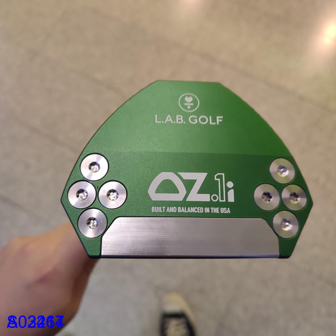 Lab Golf Oz1i Green 34/70 Gears Black Golf Putter | S03267 | Batch 246 ...