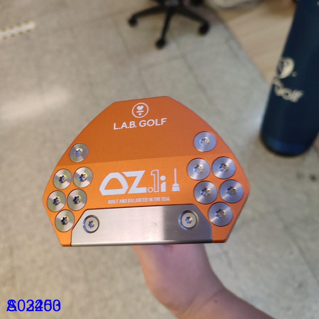 Lab Golf Ozi1 Orange Sweeper 46/79.5 Accra Black Golf Putter | S03253 ...