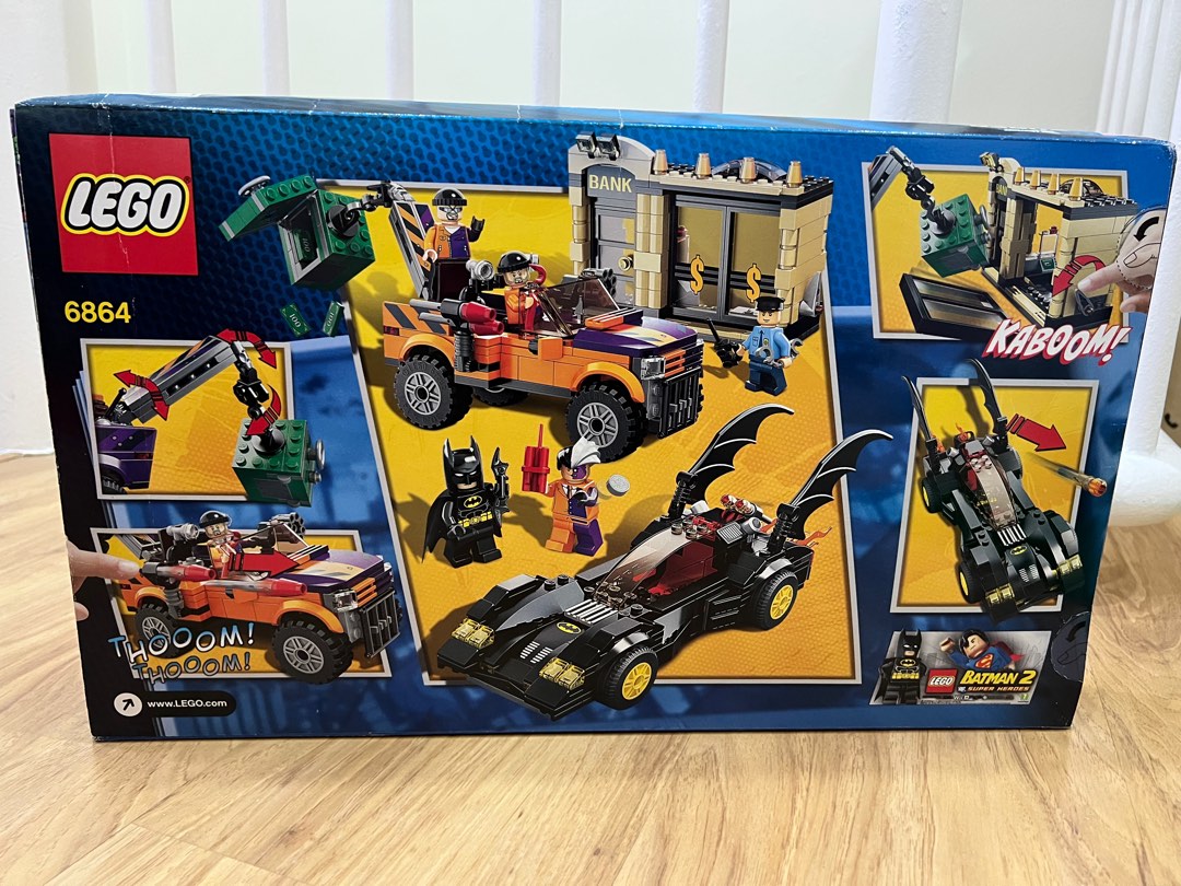 LEGO 6864 - BATMAN - Batmobile and the Two-Face Chase, Hobbies & Toys ...