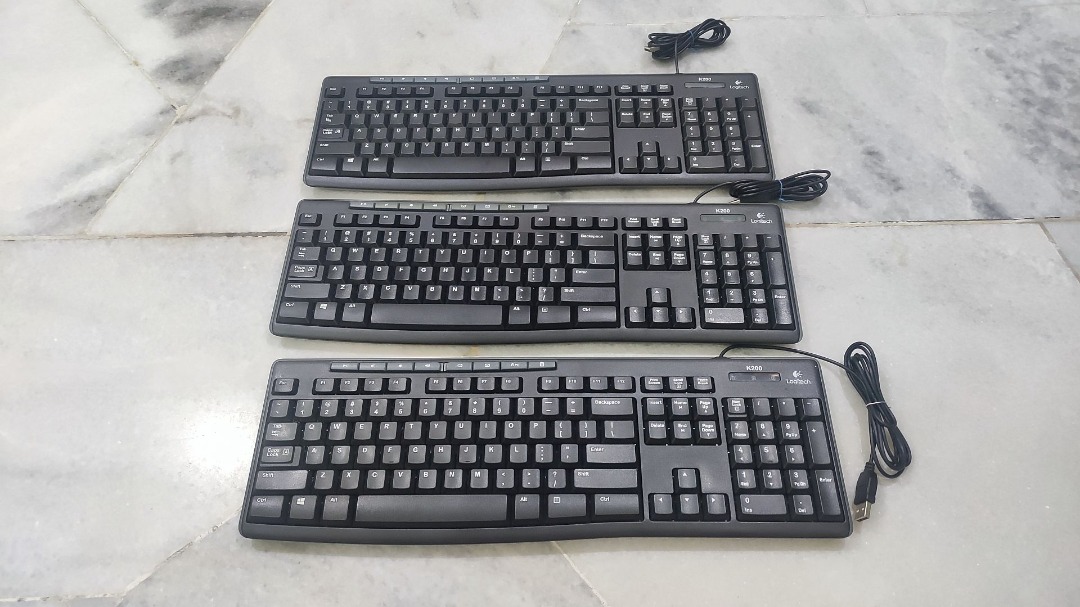 Logitech K200 Wired USB Keyboard x3 units, Computers & Tech, Parts ...