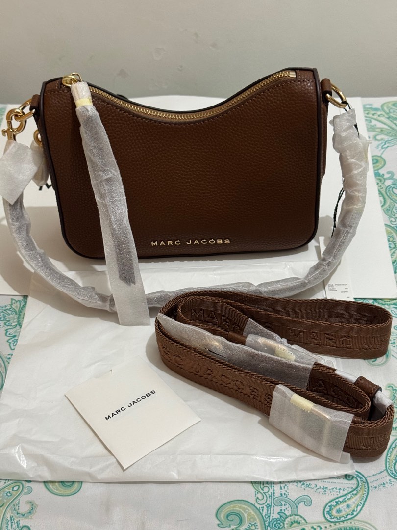 Marc Jacobs Drifter Cognac - Small, Luxury, Bags & Wallets on Carousell