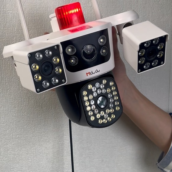 Mdudu CCTV camera, 3 wireless CCTV cameras, display images ...