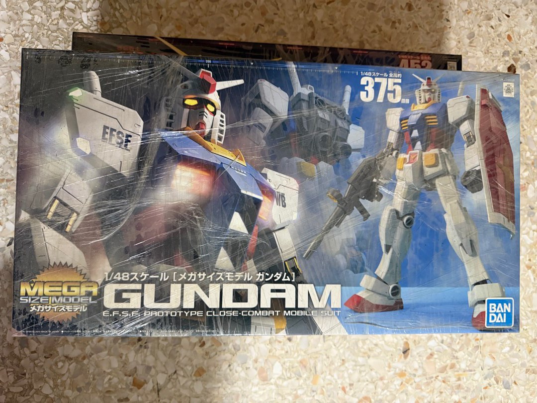 Mega Gundam 1/48 RX-78-2, Hobbies & Toys, Toys & Games on Carousell