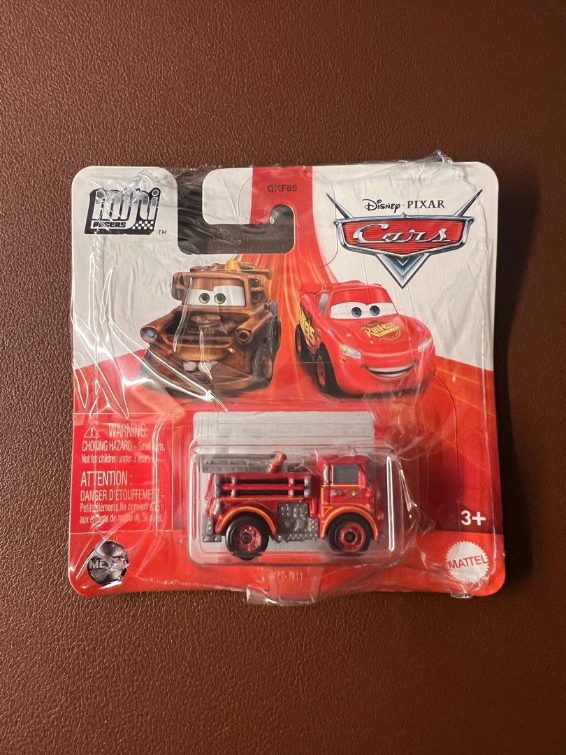 Mini Racers Pixar Cars - Red, Hobbies & Toys, Toys & Games on Carousell