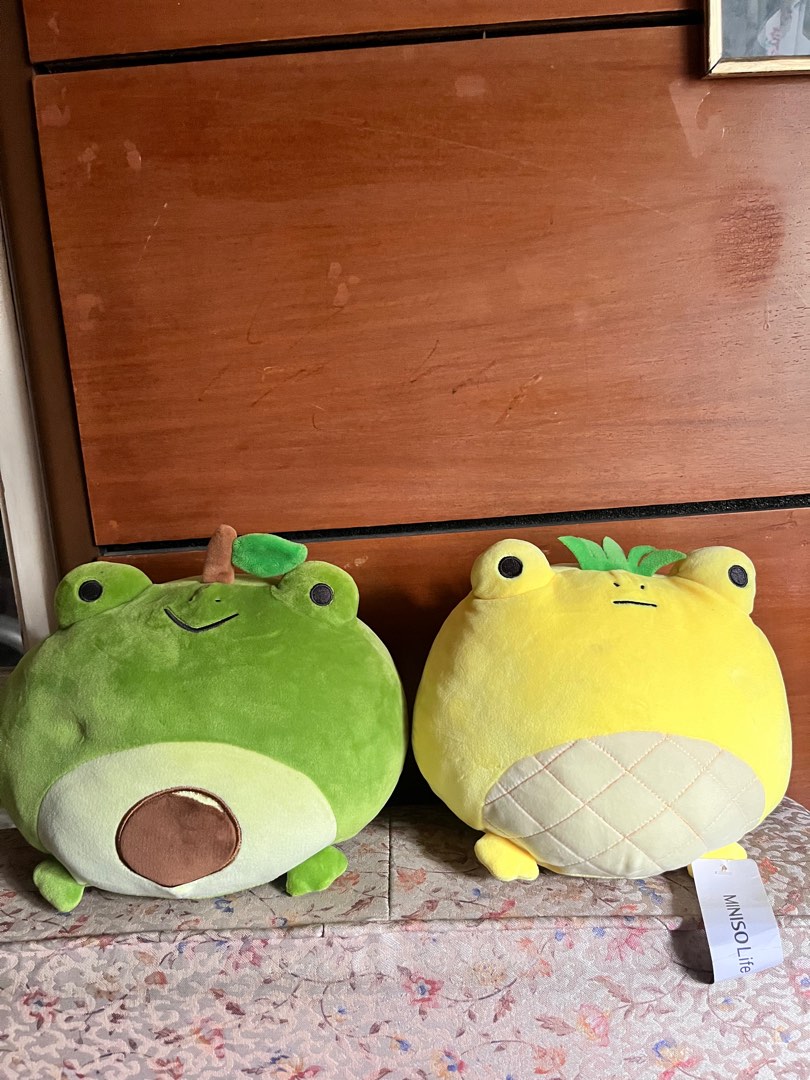 MINISO Fruit Frog - Duo, Hobbies & Toys, Toys & Games on Carousell