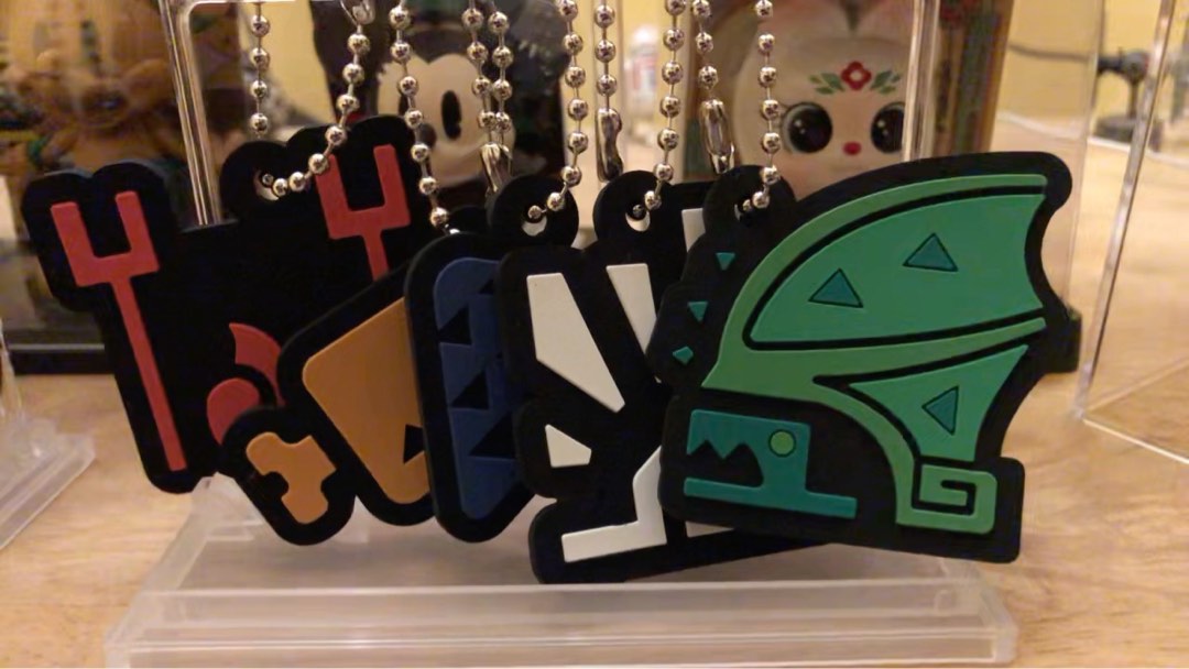 Monster Hunter Rise Keychain, Hobbies & Toys, Toys & Games on Carousell