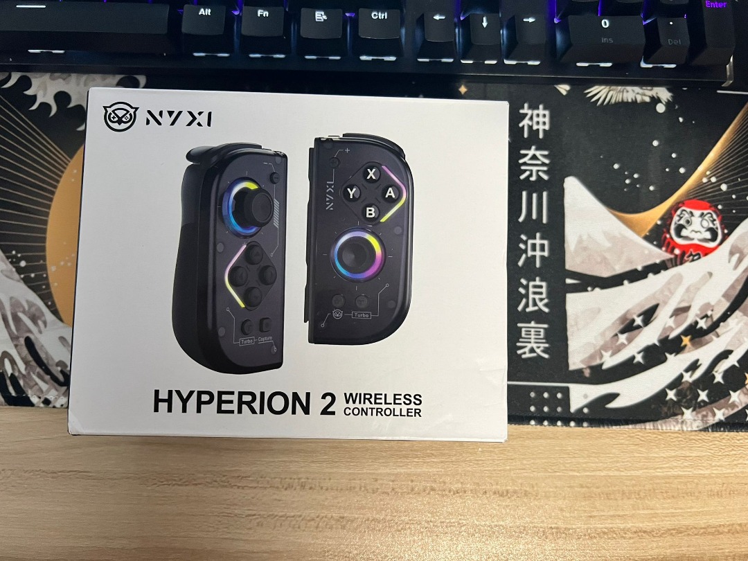 NYXI Hyperion 2 Wireless Game Controller Dual Hall Joycon Gamepad for ...