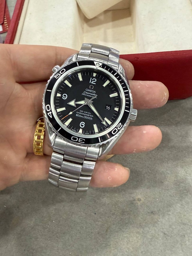 OMEGA SEAMASTER PLANET OCEAN SWISS MADE AUTOMATIC DIVERS 600M 22005000, Men's Fashion, Watches ...