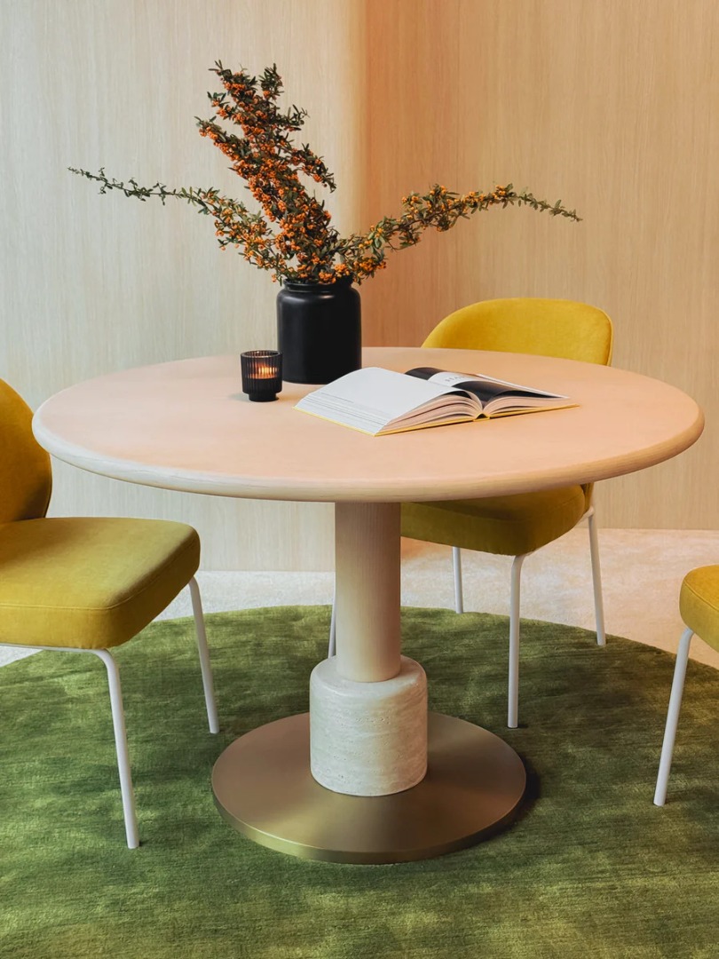 Otto Dining Table (Whitewash), Furniture & Home Living, Furniture, Tables & Sets on Carousell