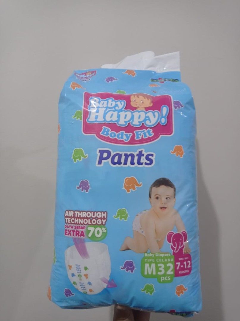 Pampers Baby Happy M32 NETT, Bayi & Anak, Lainnya di Carousell