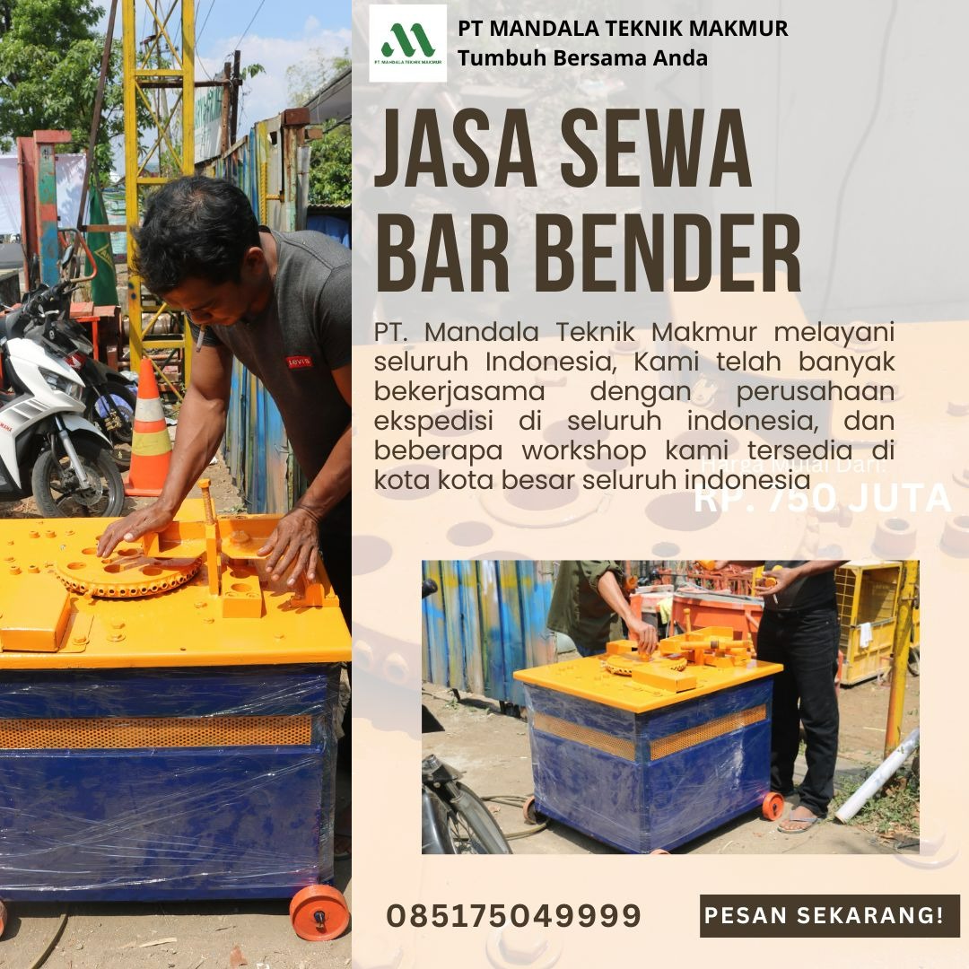 Penekuk Besi, Sewa Bar Bender Tanah Bumbu | Sewa Alat Penekuk Besi ...