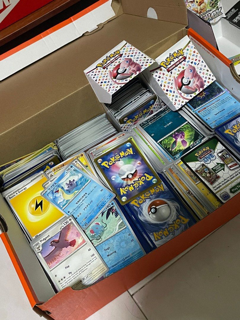 5kg of Pokemon cards janks jap and englsih mix cheap scarlet violet ...