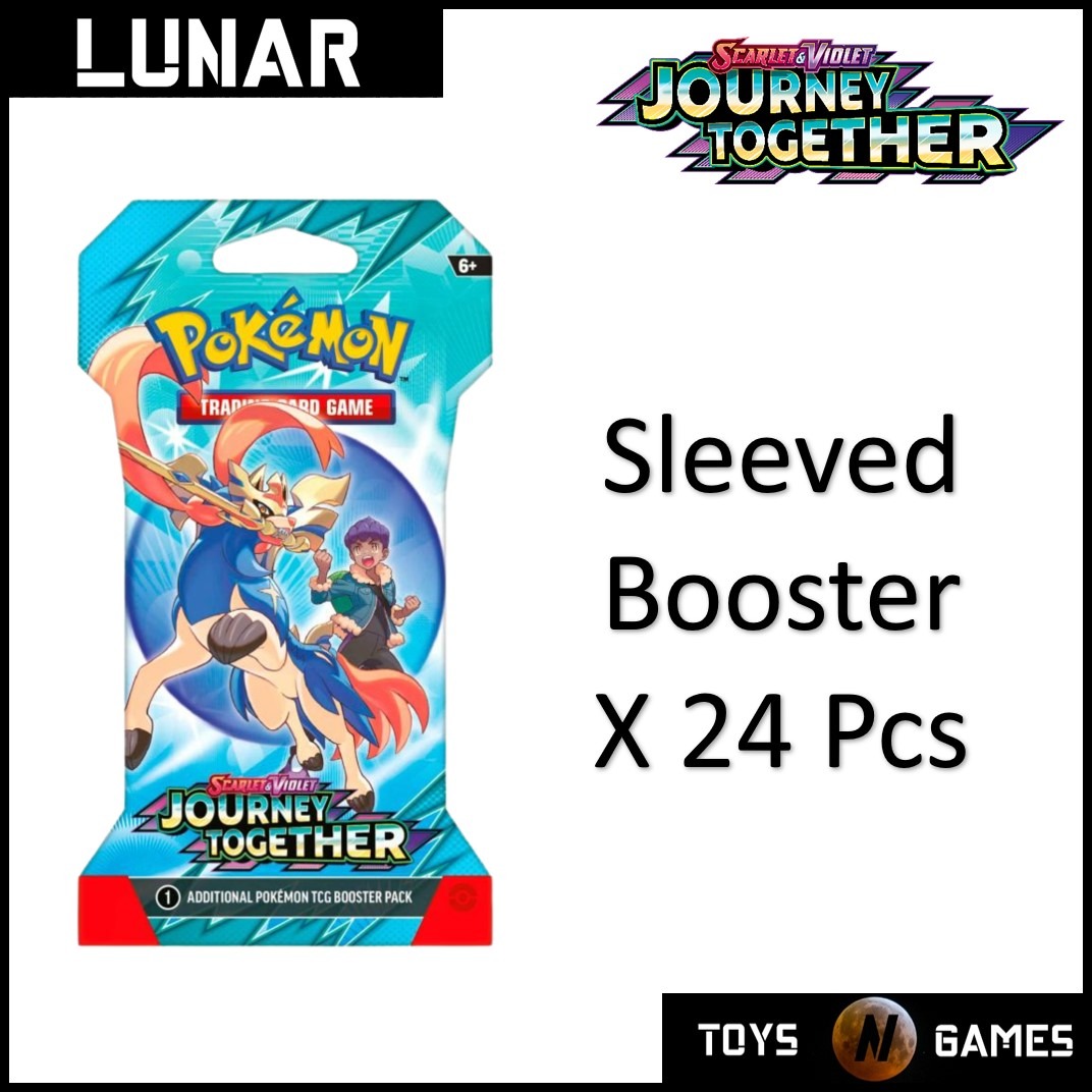 Pokemon TCG SV9 Journey Together Sleeved Boosters, Hobbies & Toys, Toys ...