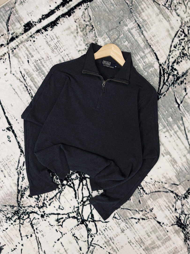 POLO RALPH LAUREN HALF ZIPPER, Men's Fashion, Tops & Sets, Hoodies on ...