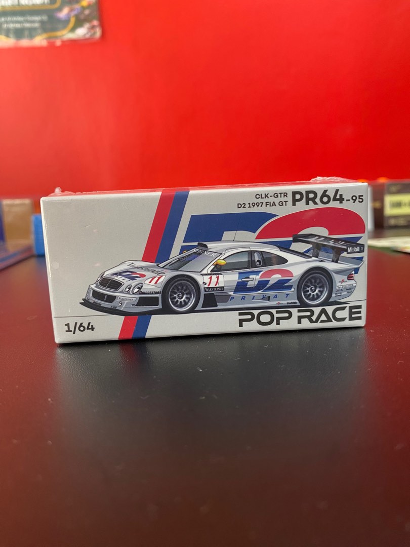 POP RACE MERCEDES BENZ AMG CLK GTR, Hobbies & Toys, Toys & Games on ...