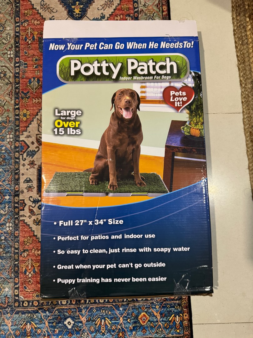 Potty Patch - Artificial grass pee pad, Pet Supplies, Homes & Other Pet ...