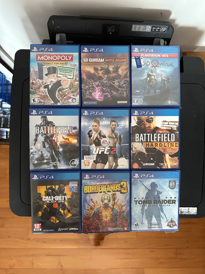 PS4 game Monopoly / SD Gundam battle alliance / God of war ...