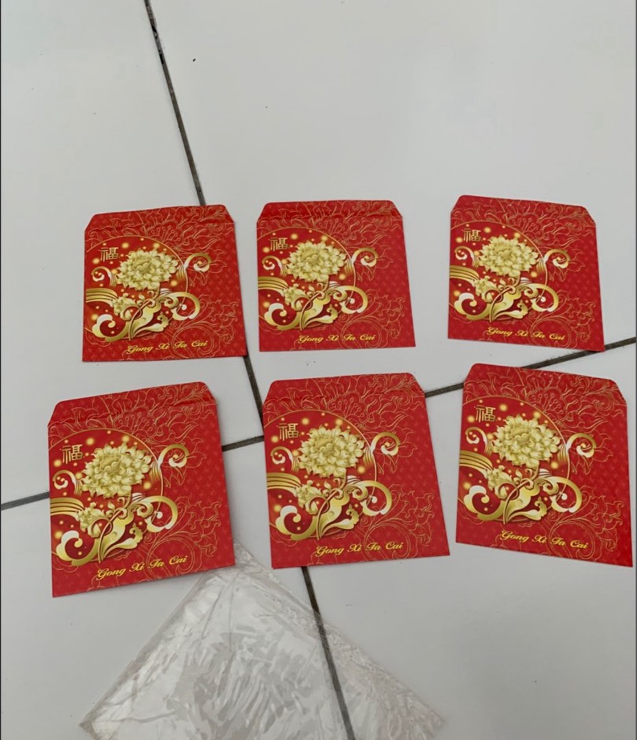 Public Bank Group CNY Red Packet (each packet is 6 pcs x 1 packet) RM10 ...