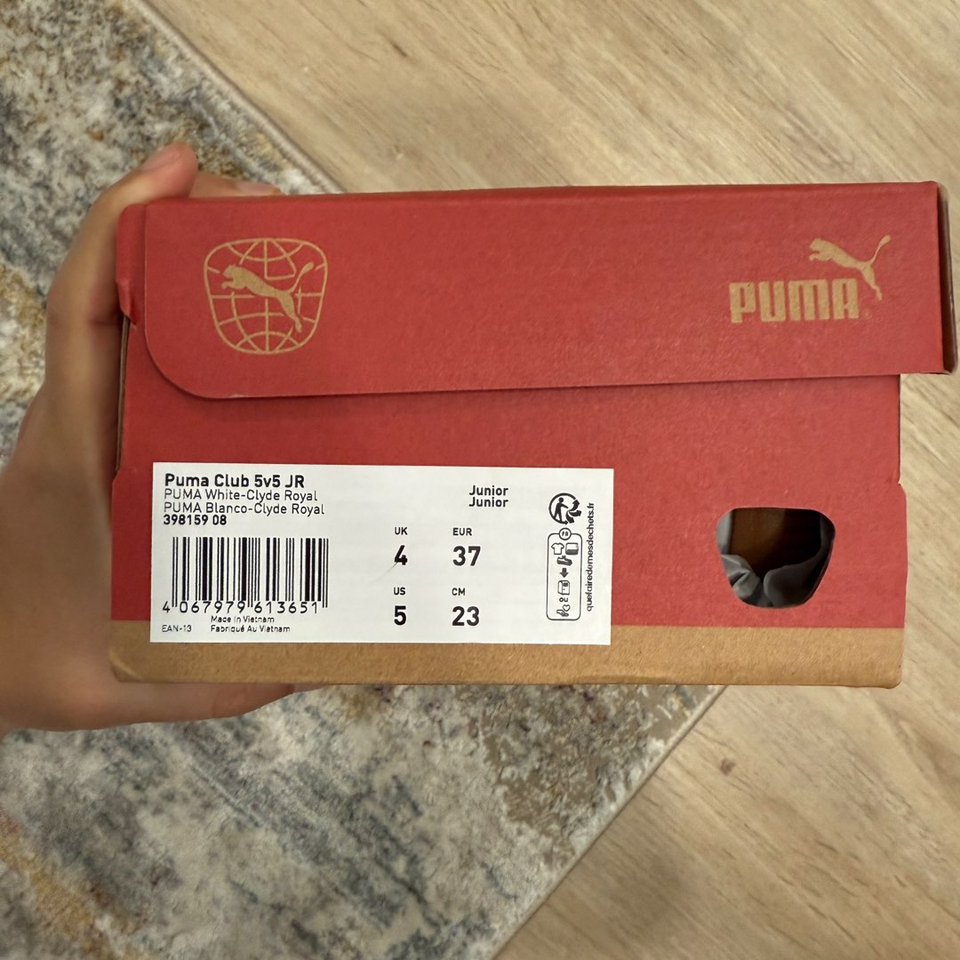 Puma Club 5v5 JR, Women's Fashion, Footwear, Sneakers on Carousell