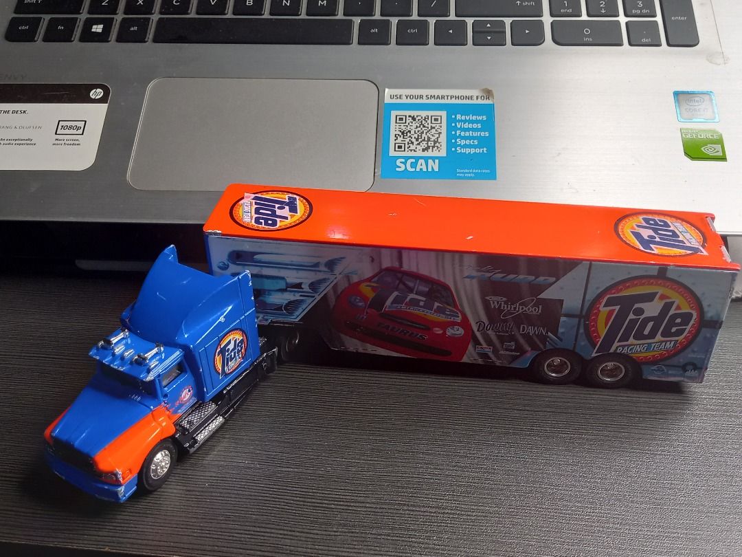 Racing Champions Tide #10 Ricky Rudd Team Transporter Blue, Hobbies ...