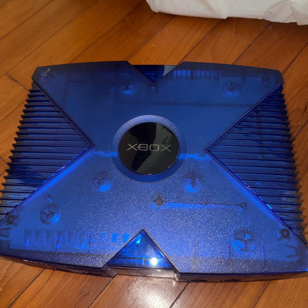 Rare Blue Original XBox Set, Garage Sale on Carousell