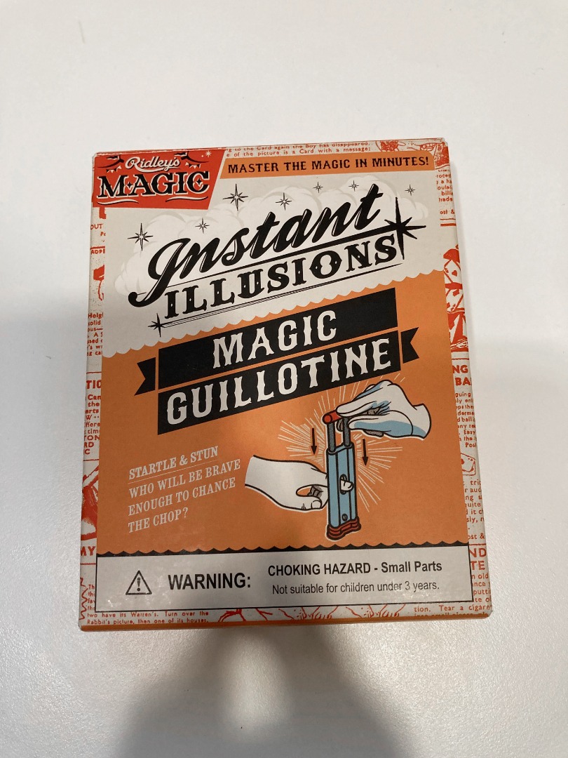 Ridley's Magic Instant Illusions Magic Guillotine (Wild & Wolf ...