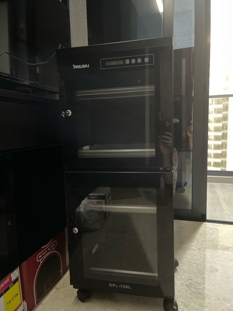 Samurai dry cabinet double GP2-150L, Photography, Photography ...