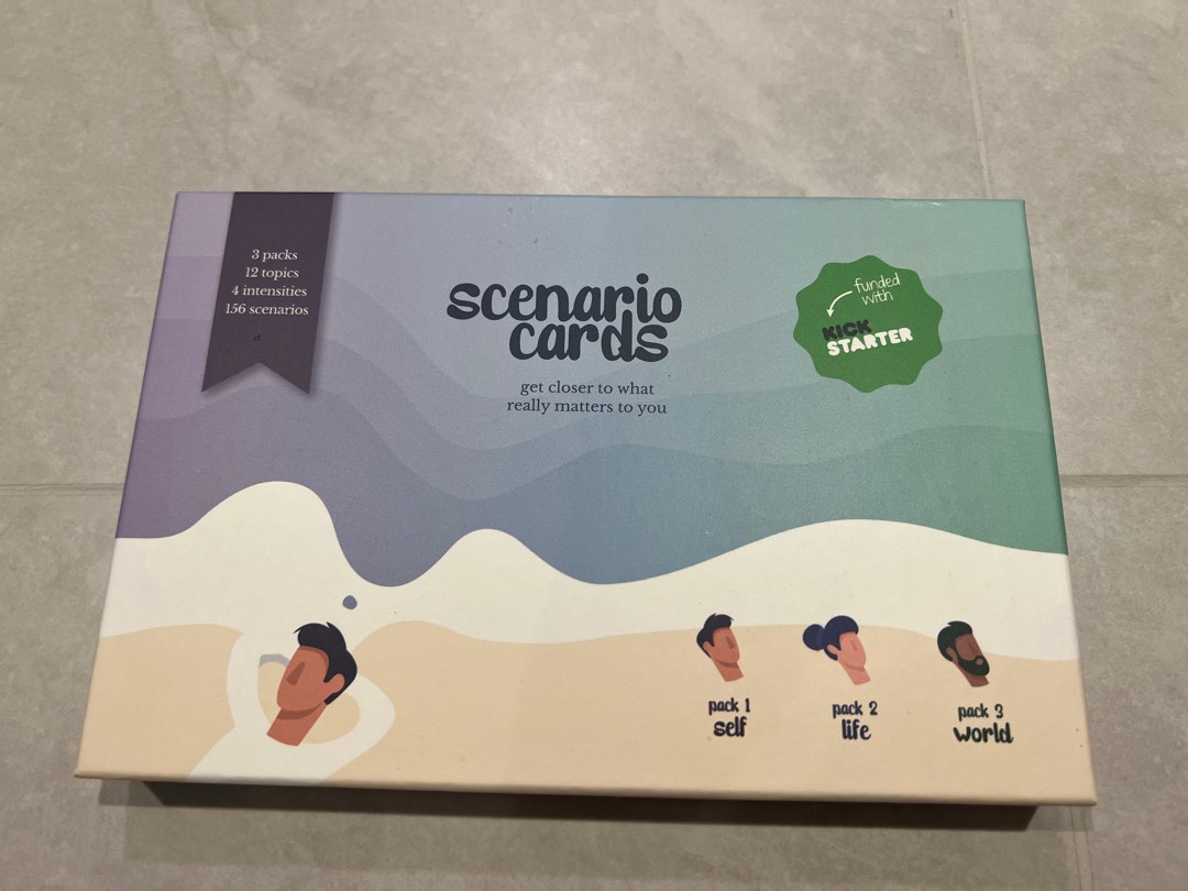 Scenario Cards (Conversation Starters), Everything Else on Carousell