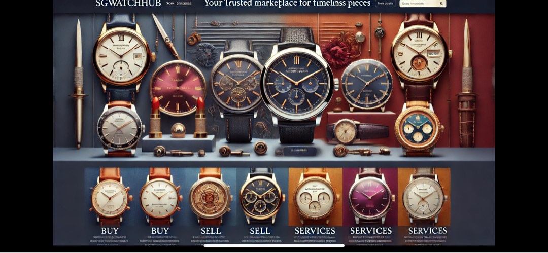 SgWatchHub! One Stop Watch Platform for Everything! Services, repair ...