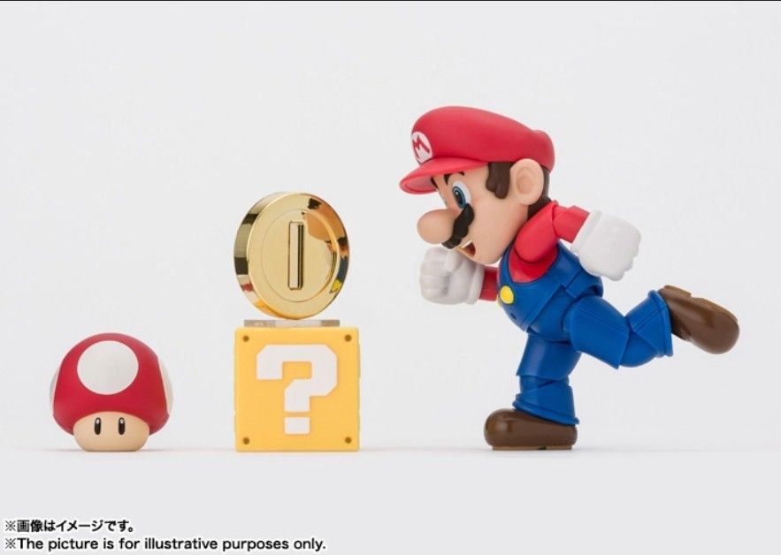 SHF Super Mario Bros Bandai Original S.H.Figuarts, Toys & Collectibles ...