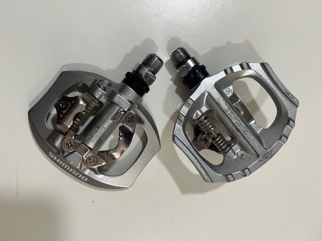 Shimano hybrid touring pedals, Sports Equipment, Bicycles & Parts ...