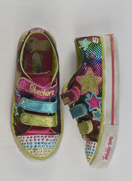 SKETCHERS TWINKLE SPARKS SHOES, Fesyen Wanita, Sepatu di Carousell