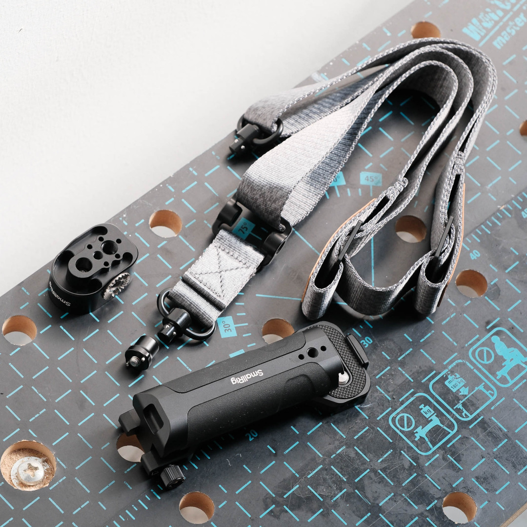 SmallRig gimbal stabilizer side handle and shoulder strap for DJI Ronin ...