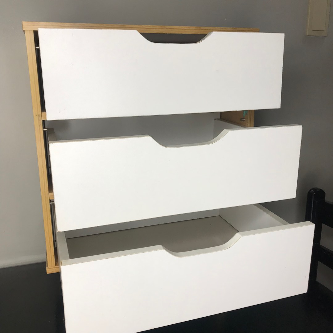 SOLID WOOD CABINET drawer book shelf bookshelf tv stand side table ...