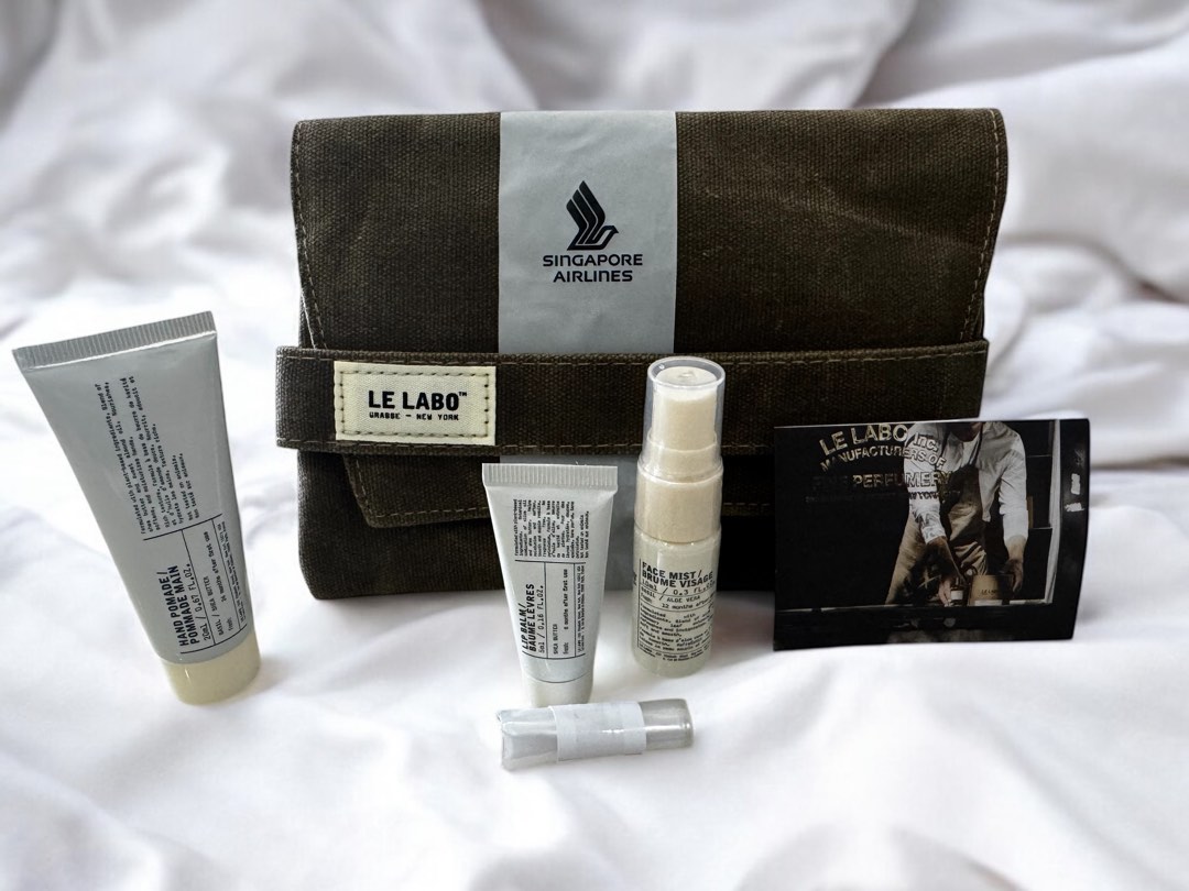 SQ Business Class Le Labo Amenity Kit, Beauty & Personal Care, Face ...