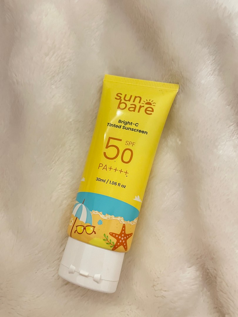 Sun bare tinted suncreen, Beauty & Personal Care, Face, Face Care on ...