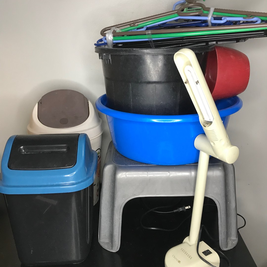 TAKE ALL HOME ITEMS FURNITURE LAMP TRASH CAN BIN STOOL CHAIR BUCKET ...