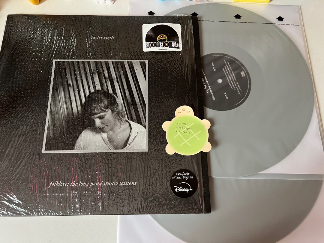 Taylor Swift Folklore : The Long Pond Studio Session RSD release ...